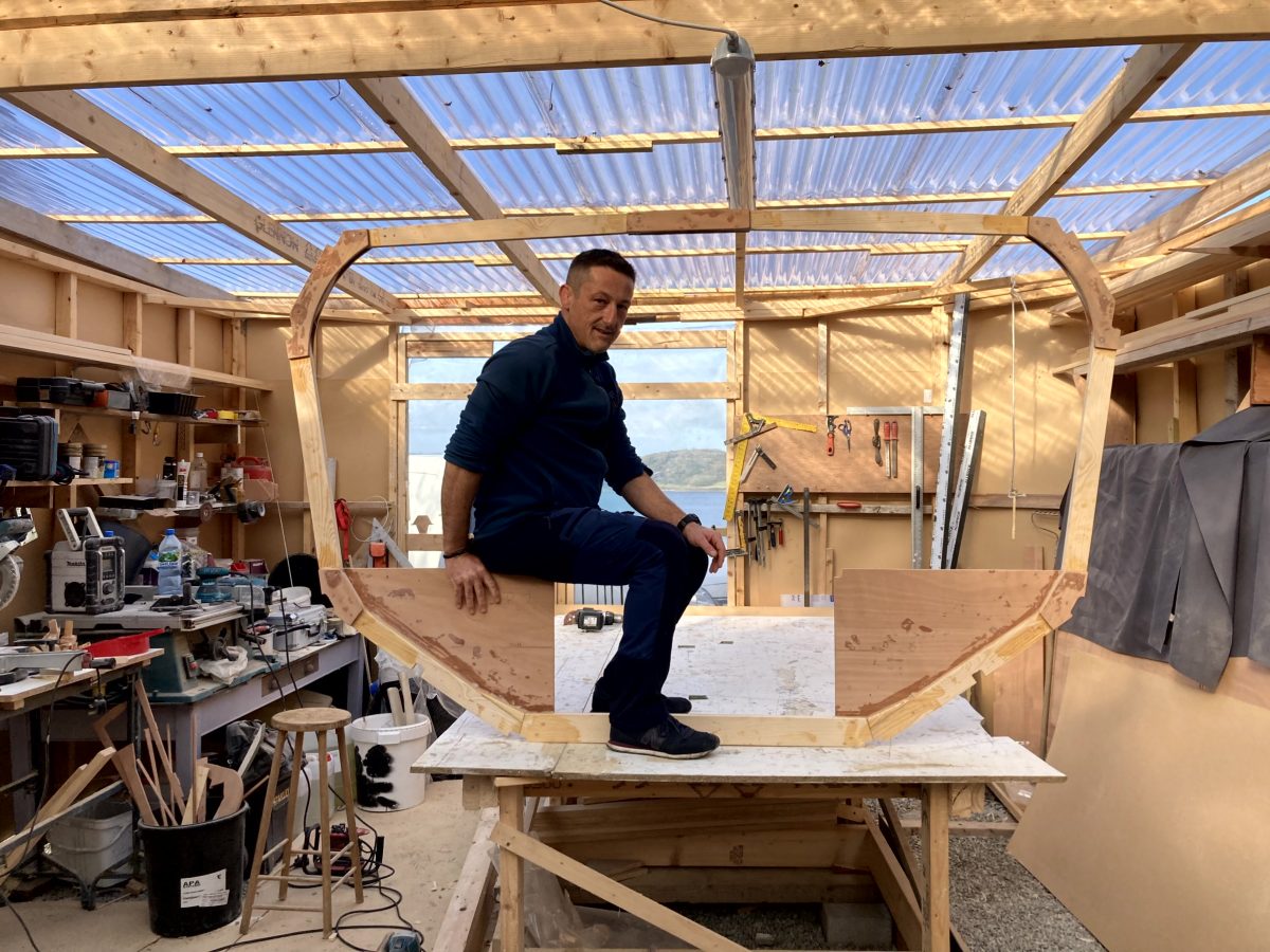 Setting Frames on the Jig - SV "Bibi"